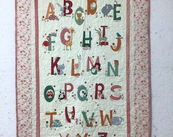 Alphabet Quilt Panel - Etsy