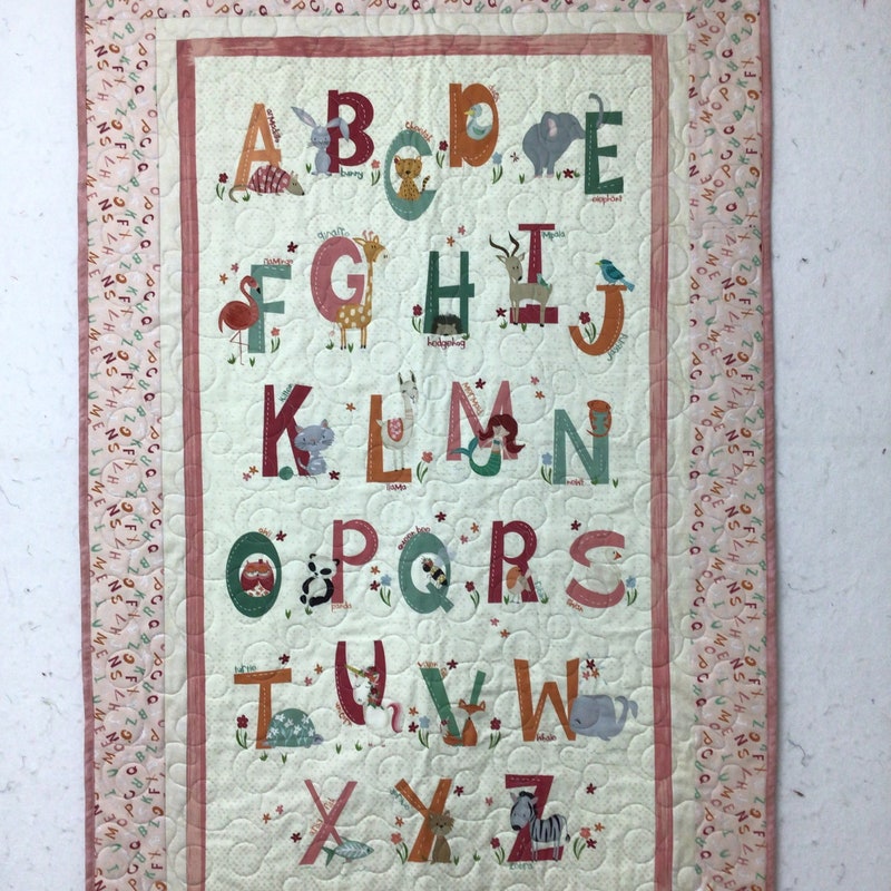 Alphabet Quilt - Etsy