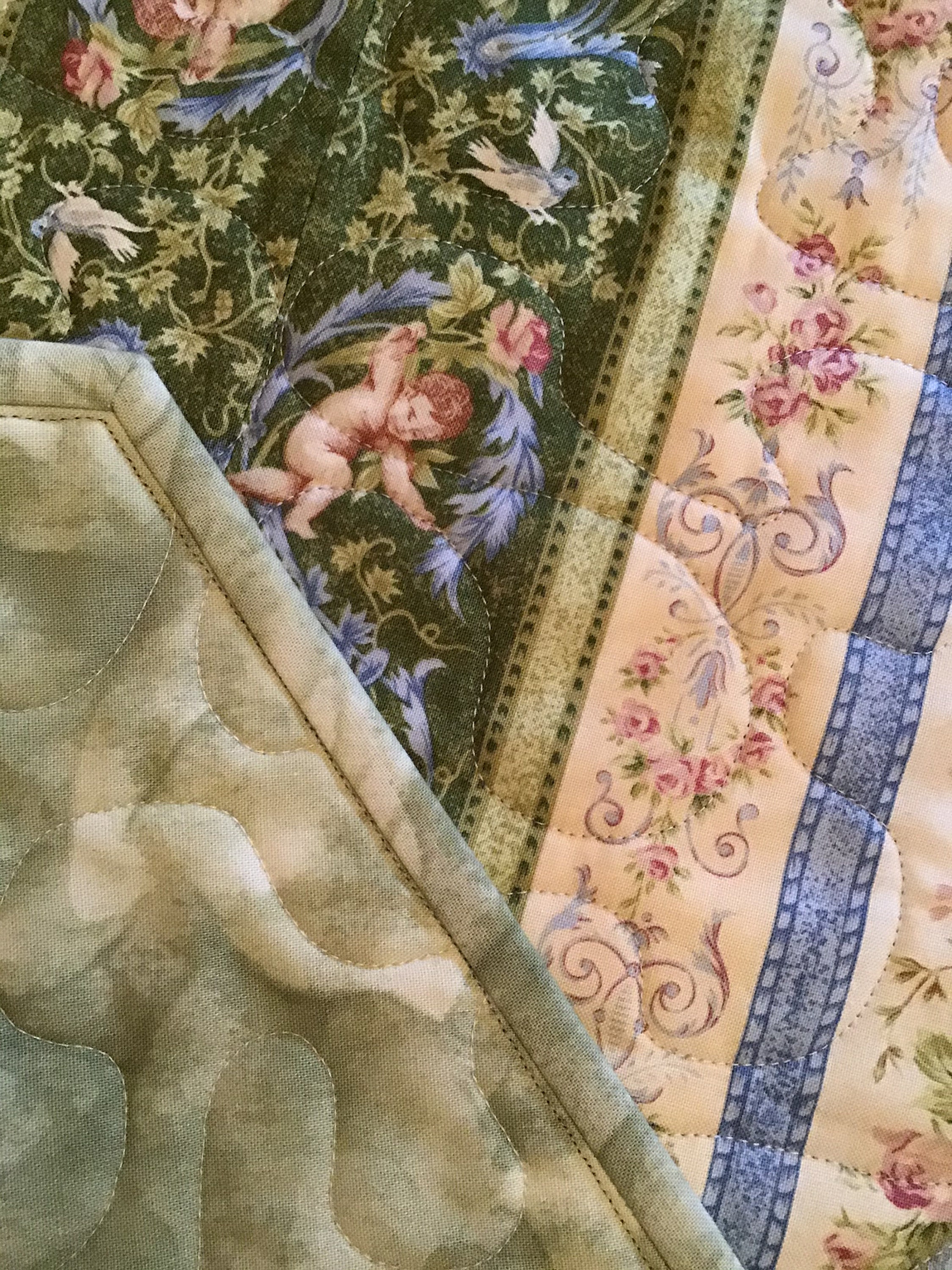 Angel Table Runner Quilts for Sale Quilted Table Runner | Etsy