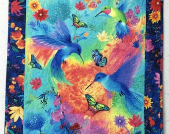 Hummingbird Quilt Panel - Etsy