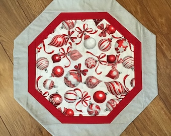 Red Table Topper | Etsy