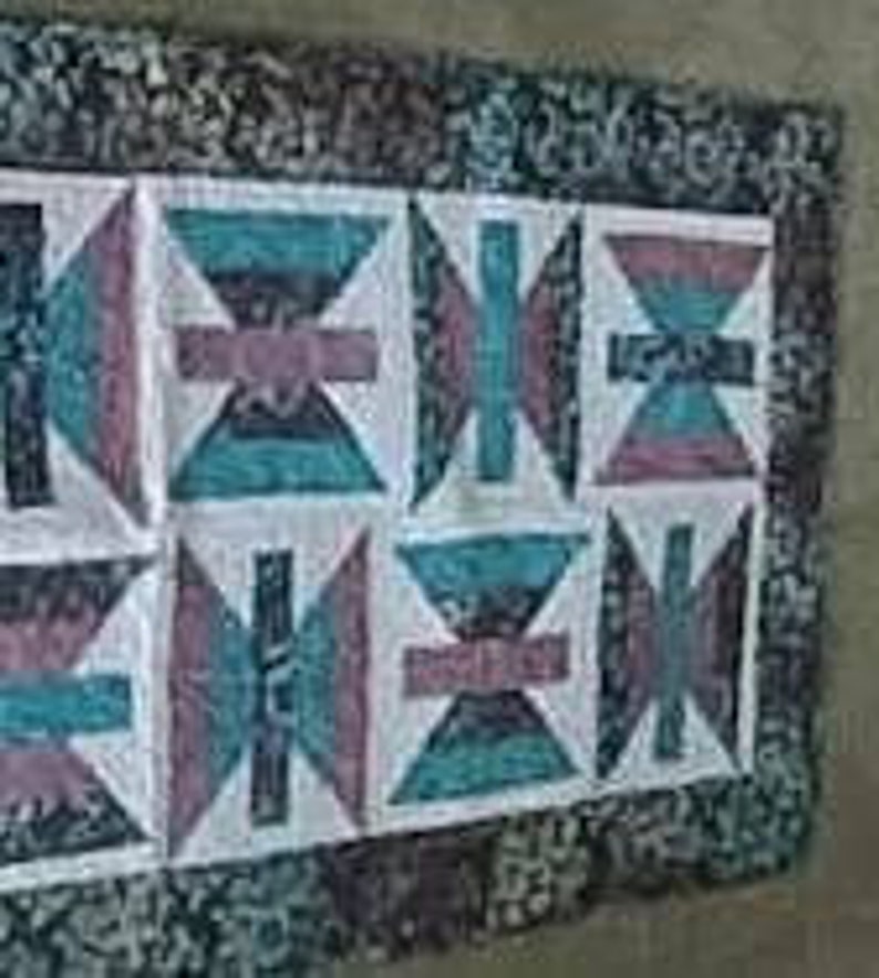 Batik Bed Runner Handmade Quilted Bed Runner Home Decor - Etsy