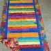 Batik Bed Runner Quilted Bed Runner Handmade Quilts for - Etsy