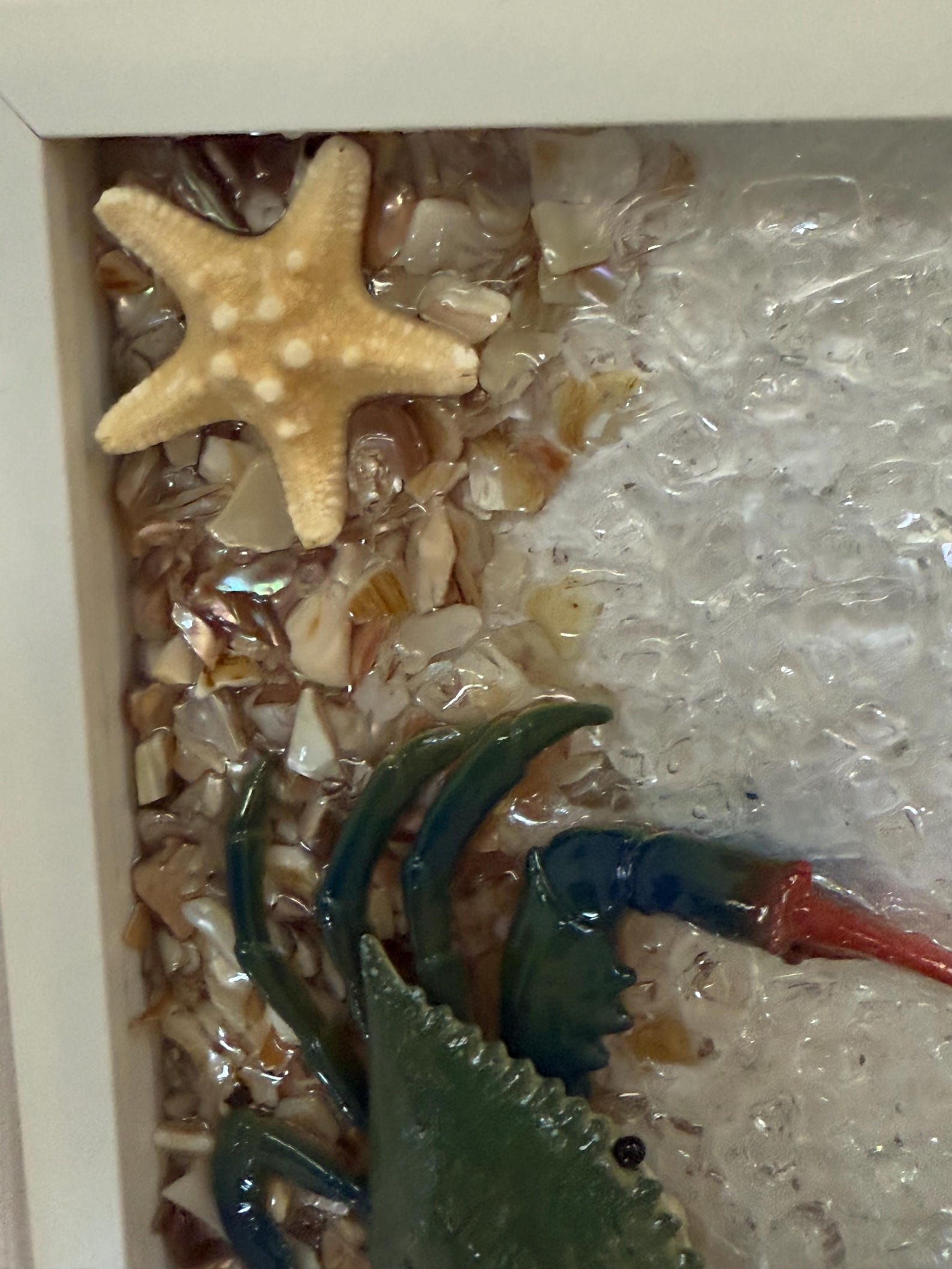 Ocean Scene With a Crab - Etsy