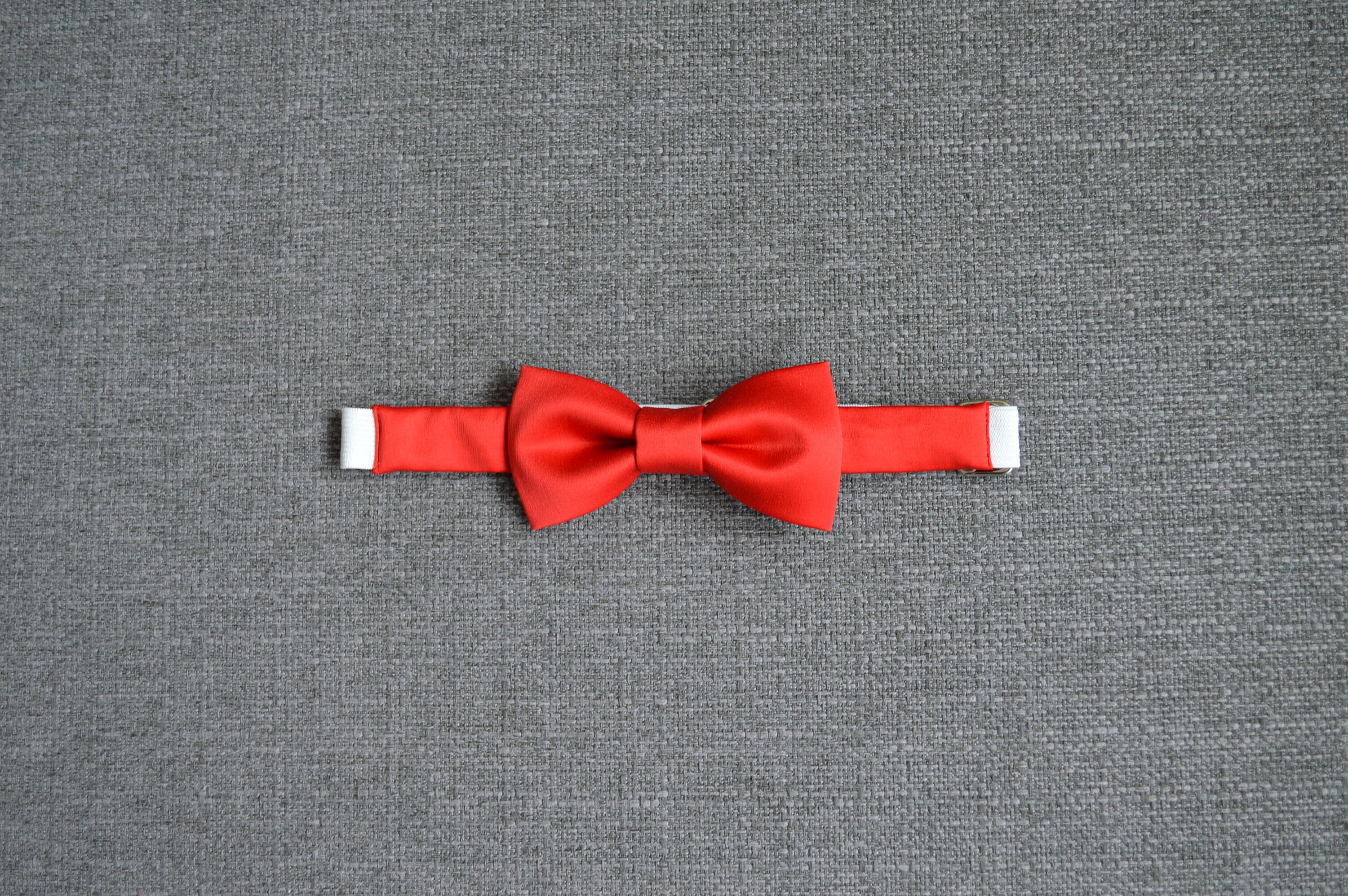 Red Bow Tie Simple Red Bow Tie for Men Rose Red Bow Tie - Etsy