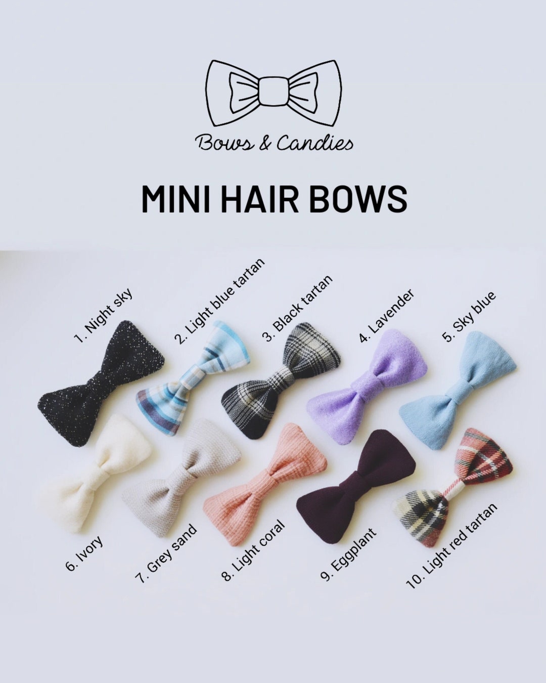 Mini Hair Bow, Baby Hair Bows With Headband, Baby Hairbows, Hair ...