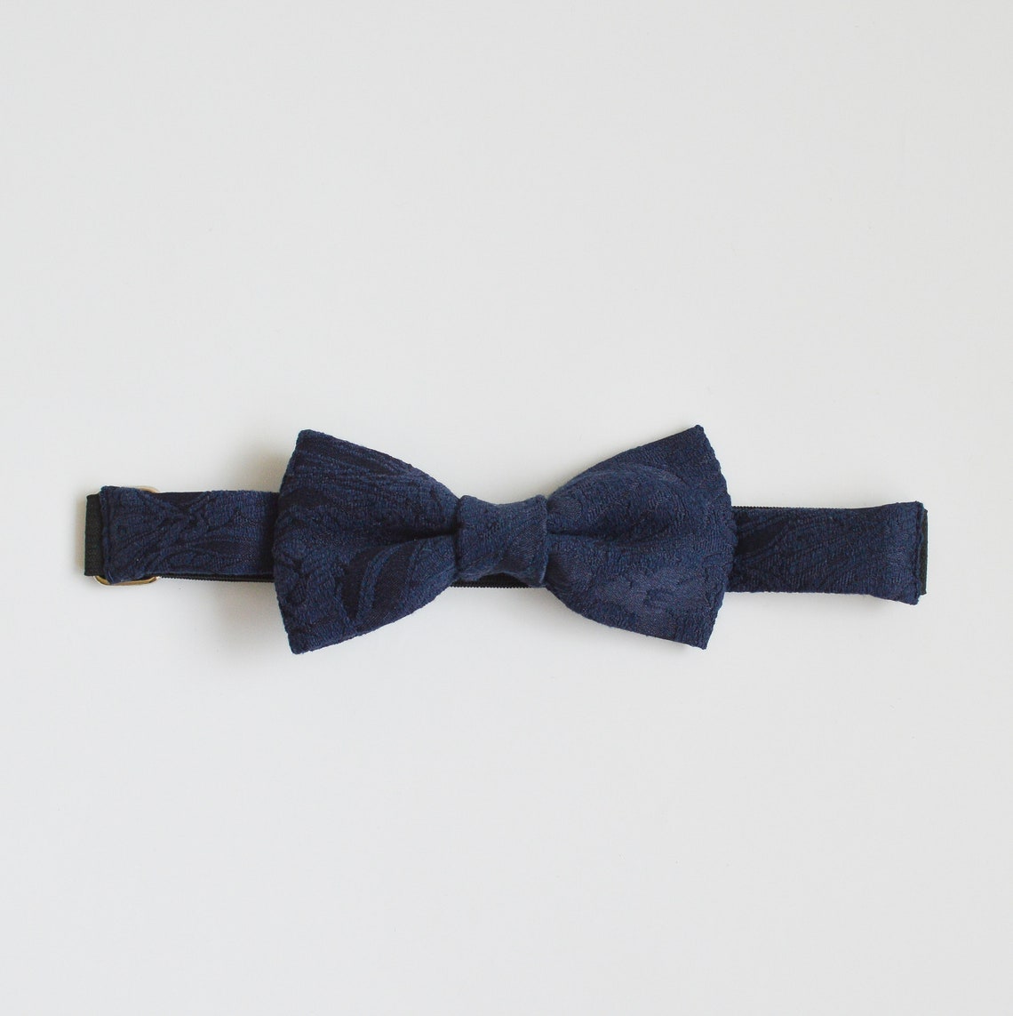 Navy Blue Bow Tie Indigo Bow Tie Dark Blue Lace Bow Tie - Etsy