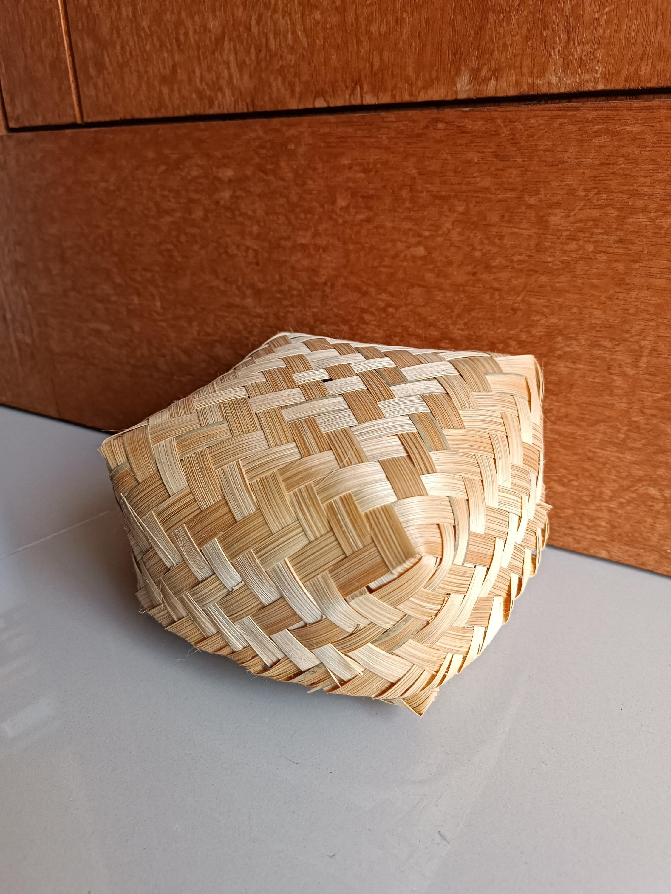 Woven Bamboo Sticky Rice Box, Bamboo Storage Box and Multifunction ...
