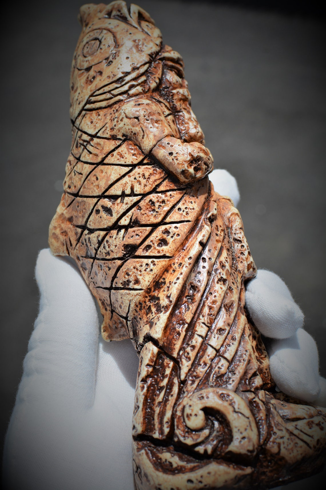 Oannes Dagon Fish God Dogon Fish God Nomu Nomo - Etsy