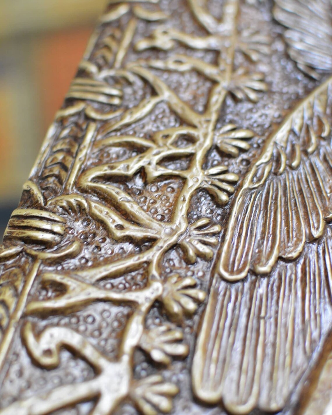 Father Crespi Sumerian Bird God Artifact Replica. Out of place | Etsy