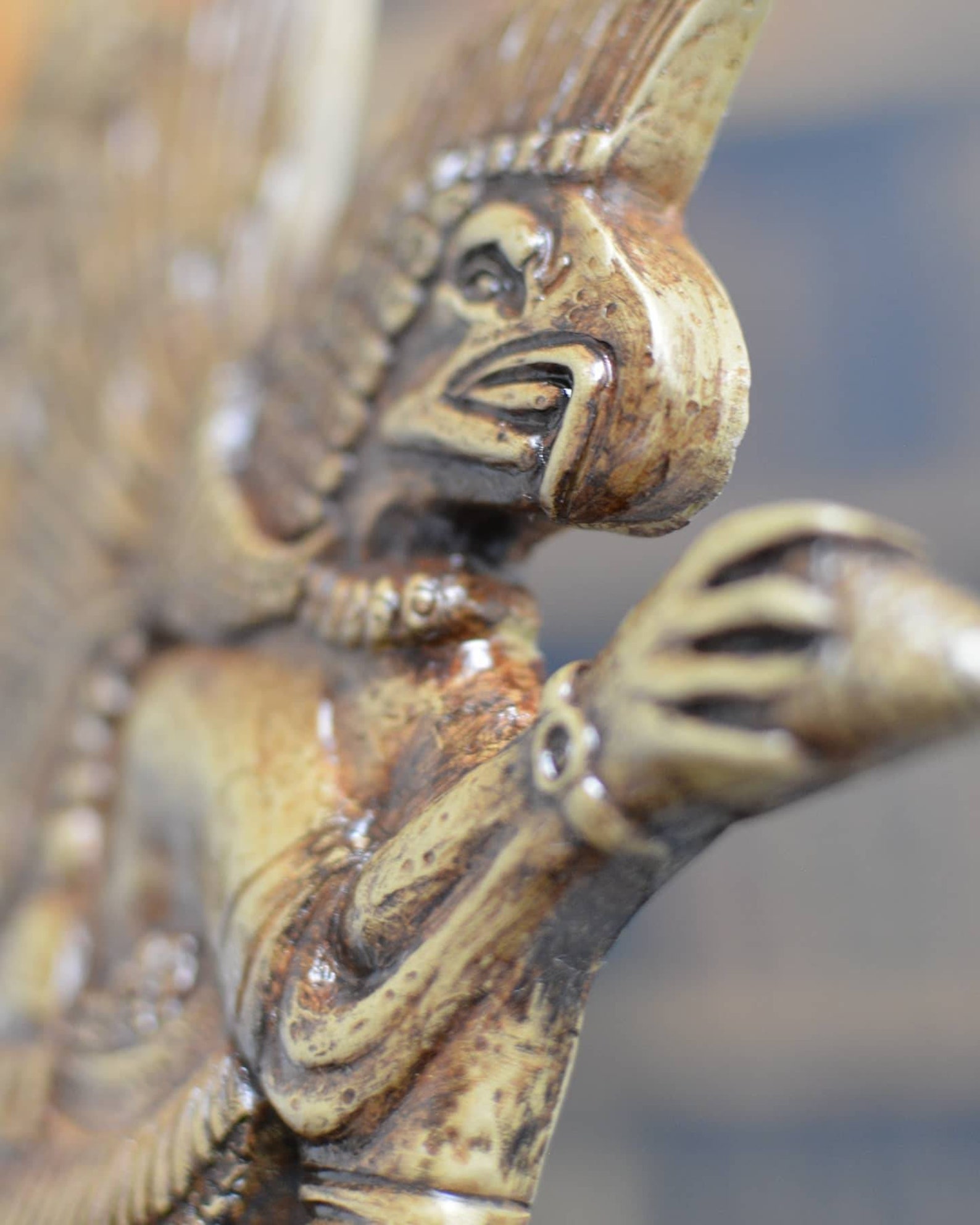 Father Crespi Sumerian Bird God Artifact Replica. Out of Place Artifact ...