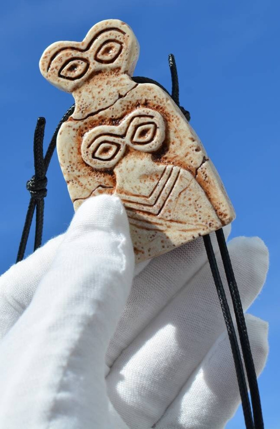 Eye Idol Artifact,sumerian Pendant,museum Quality, Anunnaki,watchers ...