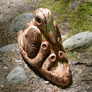 Yúcahu,birdman, Zemi Taino, Stone Taino Artifact, Three-pointed Zemi ...