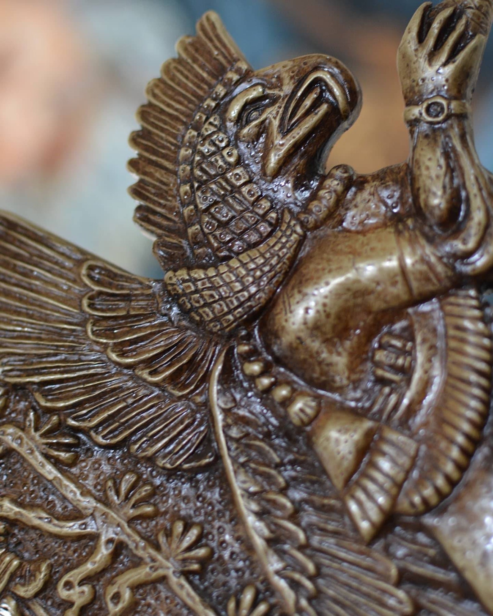 Father Crespi Sumerian Bird God Artifact Replica. Out of Place Artifact ...