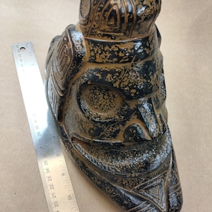 Yúcahu,birdman, Zemi Taino, Stone Taino Artifact, Three-pointed Zemi ...