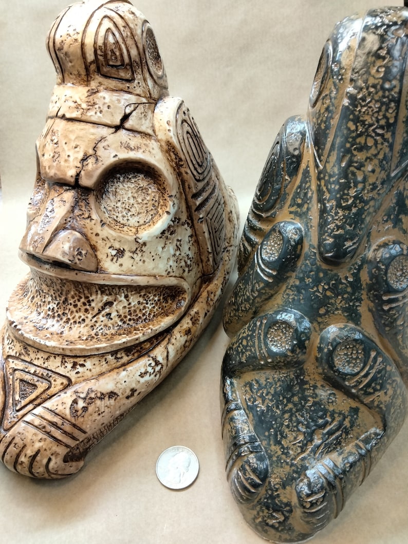 Yúcahu,birdman, Zemi Taino, Stone Taino Artifact, Three-pointed Zemi ...