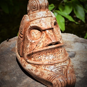 Yúcahu,birdman, Zemi Taino, Stone Taino Artifact, Three-pointed Zemi ...