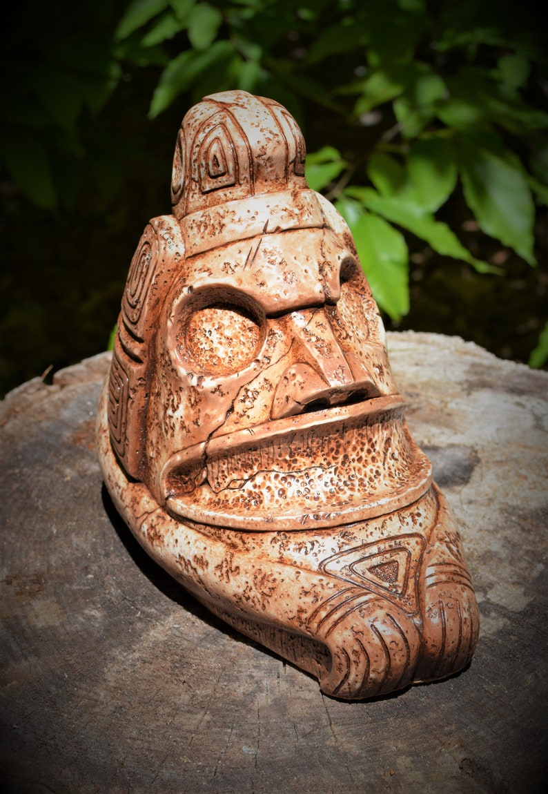 Yúcahu,birdman, Zemi Taino, Stone Taino Artifact, Three-pointed Zemi ...