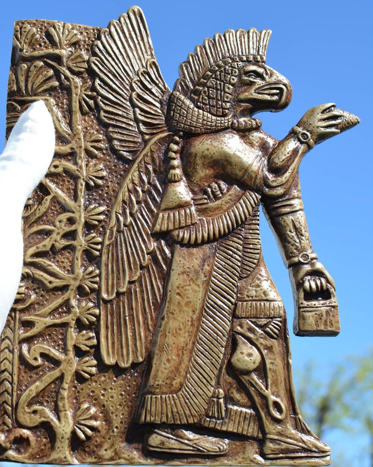 Father Crespi Sumerian Bird God Artifact Replica. Out of Place Artifact ...