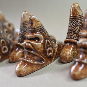 Yúcahu, Zemi Taino, Stone Taino Artifact, Three-pointed Zemi, God of ...