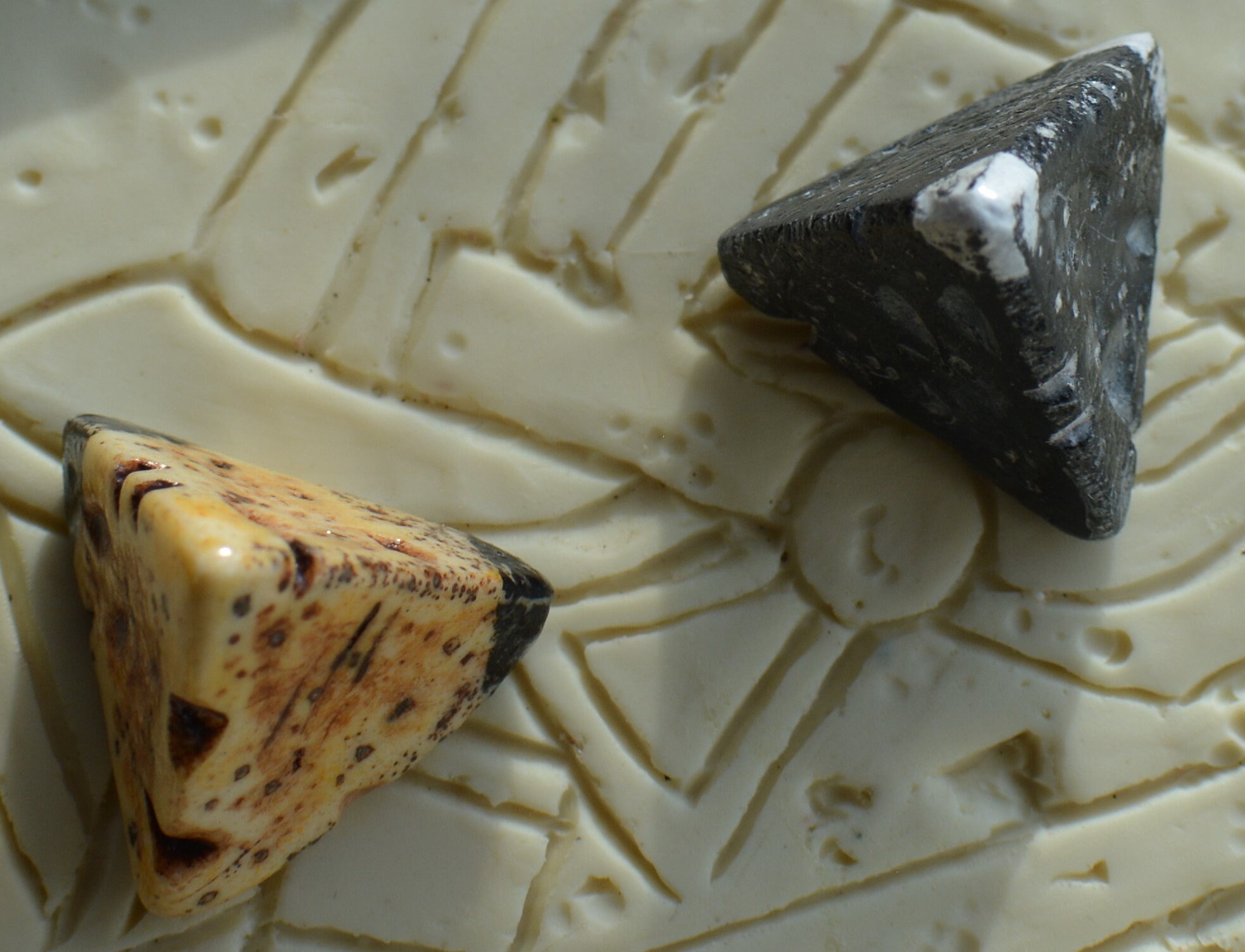 The Royal Game of Ur Aged Dice - Etsy