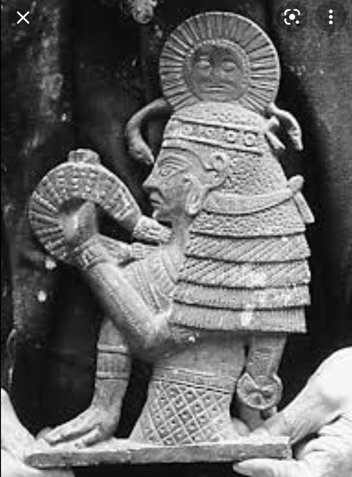 Isis Father Crespi Collection Gold Artifact Egyptian - Etsy