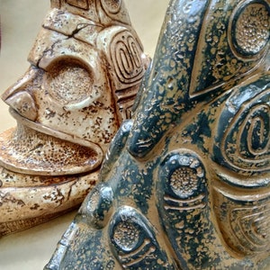 Yúcahu,birdman, Zemi Taino, Stone Taino Artifact, Three-pointed Zemi ...