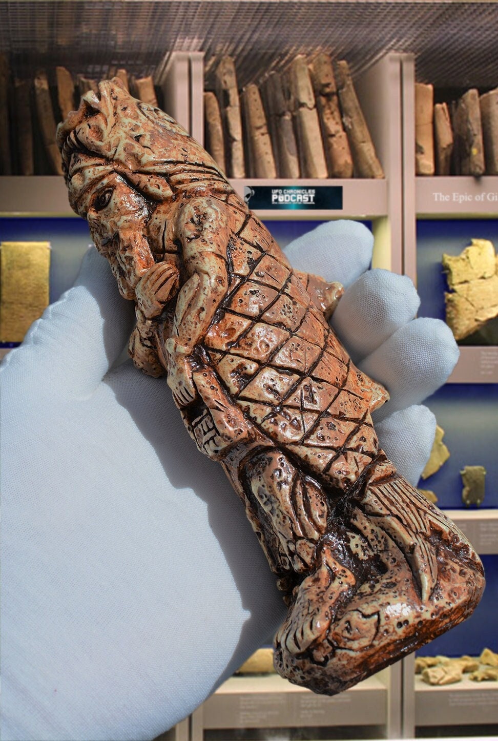 Oannes Dagon Fish God Dogon Fish God Nomu Nomo - Etsy Australia