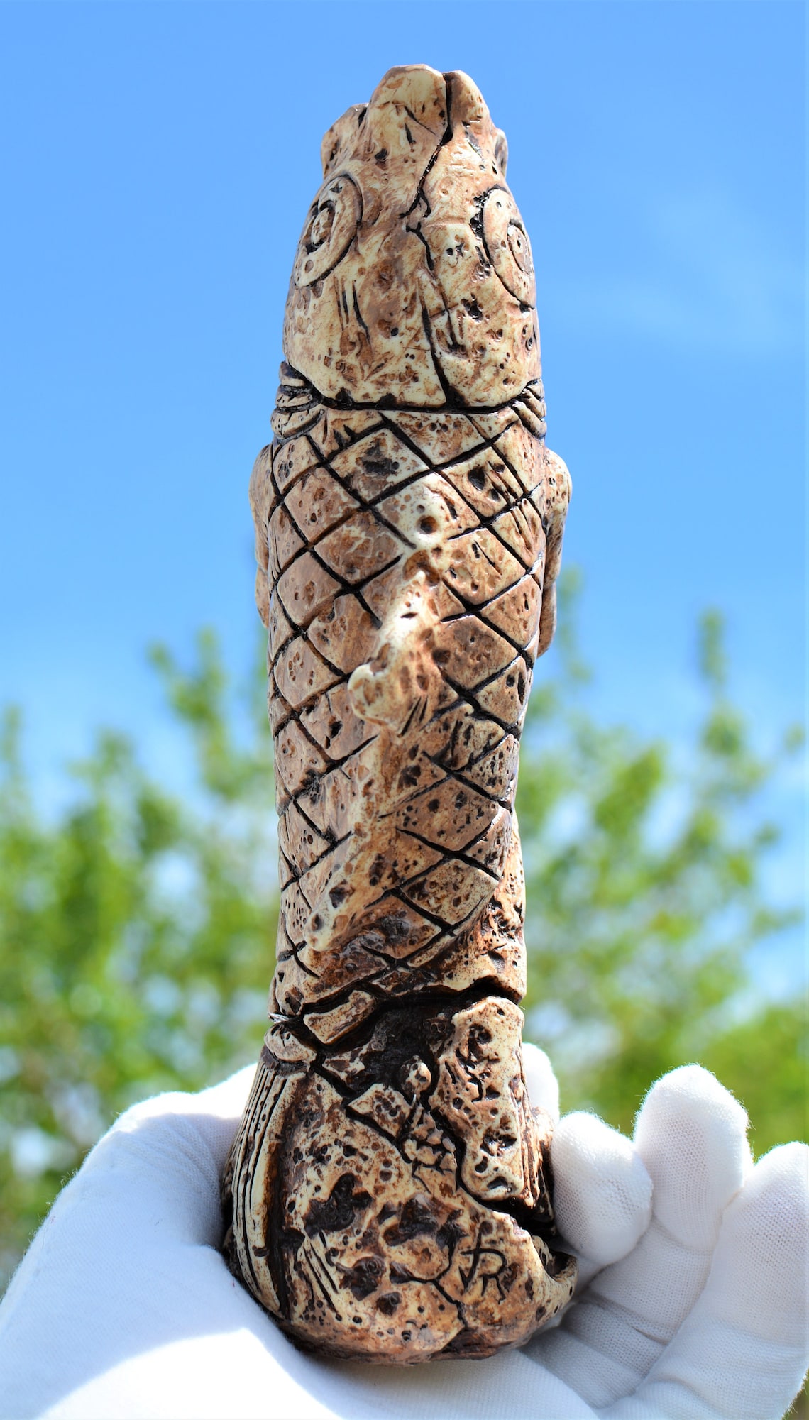 Oannes Dagon Fish God Dogon Fish God Nomu Nomo - Etsy