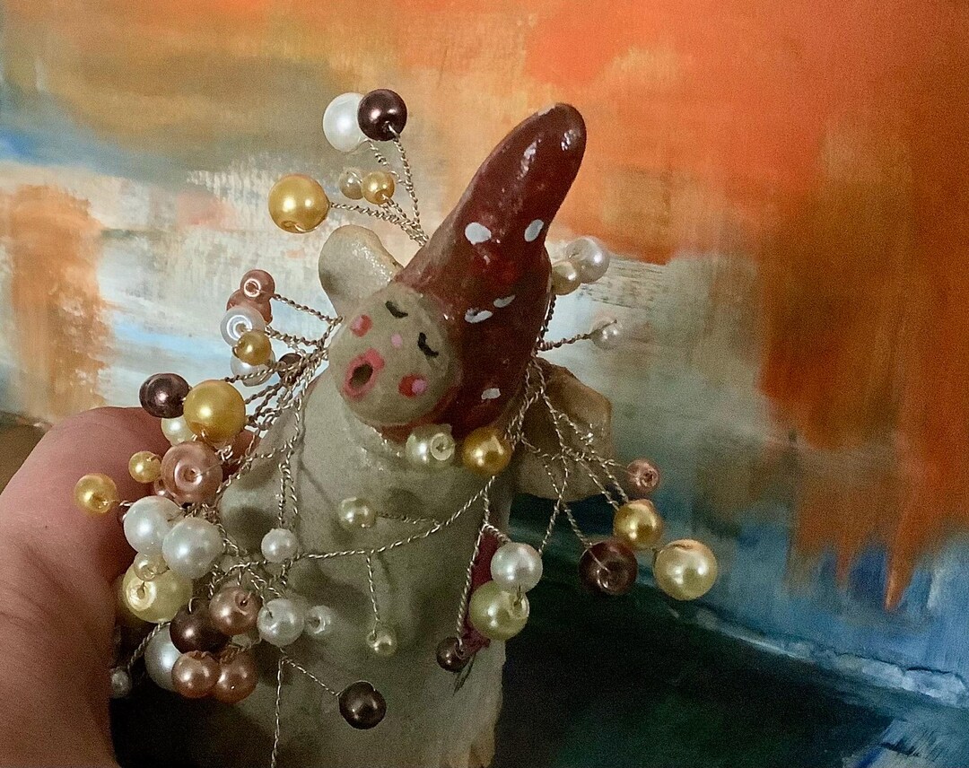 Ceramic Angel Fireplace Decoration Guardian Angel Singing Christmas ...