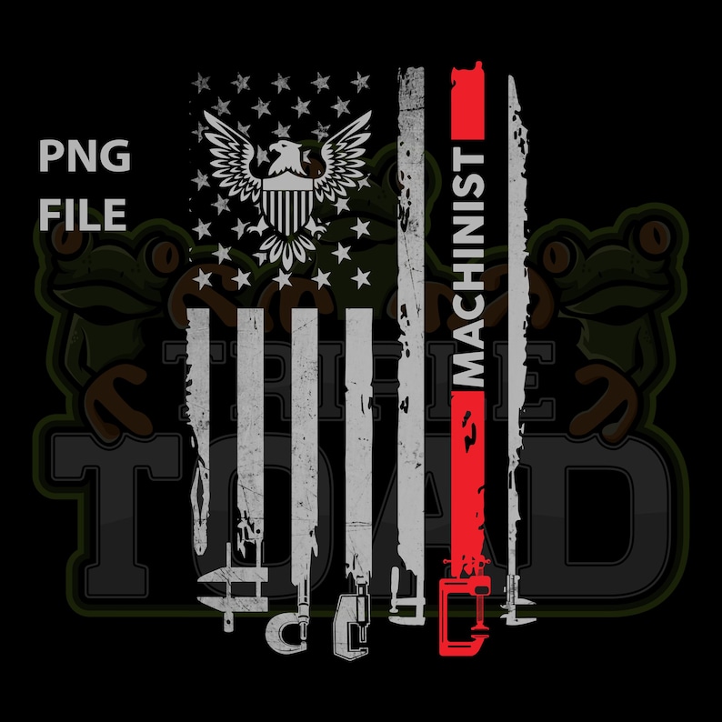 American Flag Machinist T-shirt: Patriotic Gift for Machinists # ...