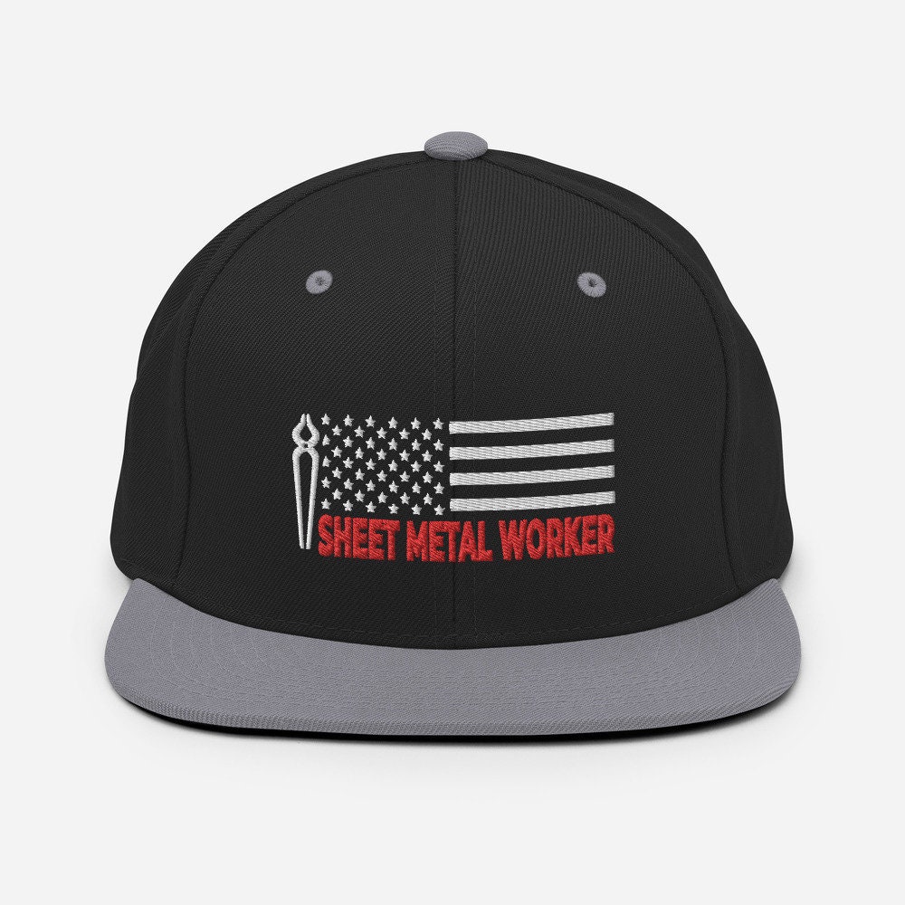 Sheet Metal Worker Snapback Hat Sheet Metal Worker Cap Gifts - Etsy