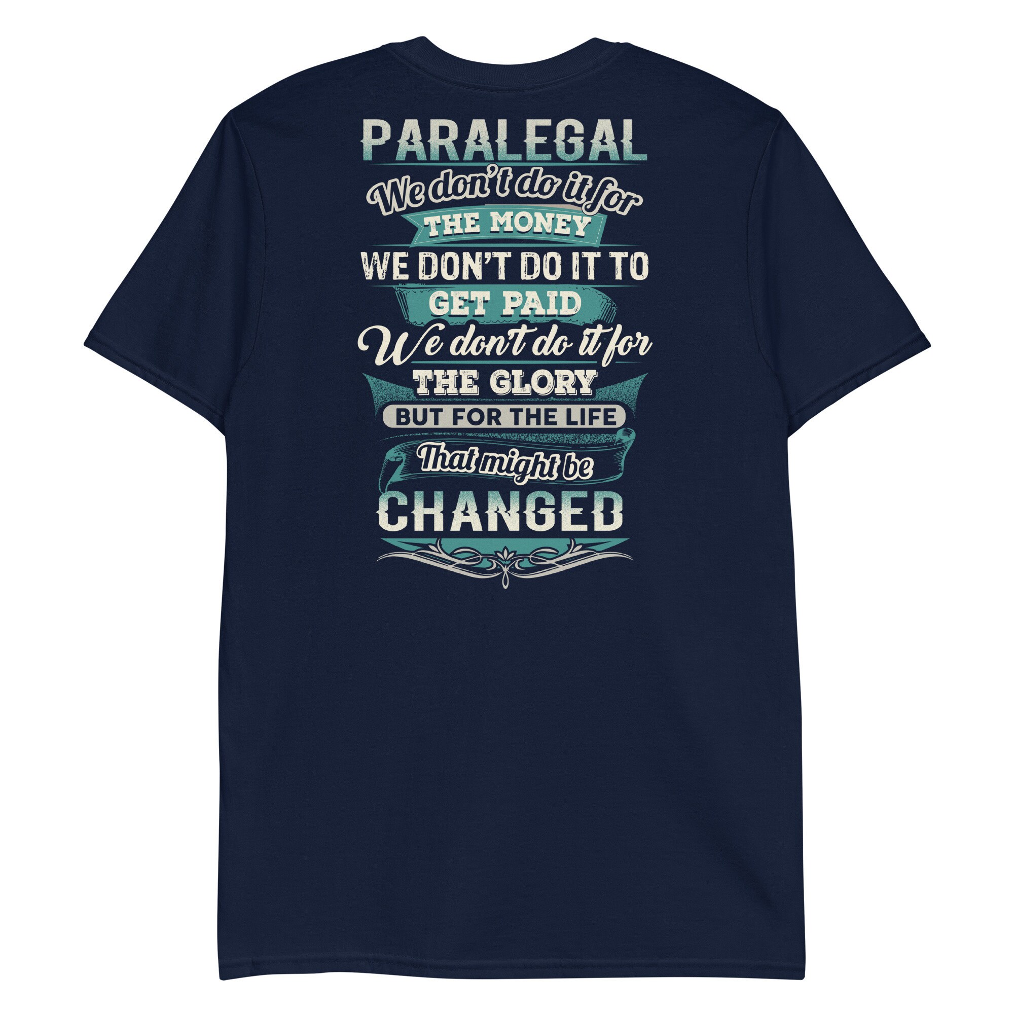 Paralegal Don't Do It for the Money T-shirt, Paralegal Shirt, Awesome ...