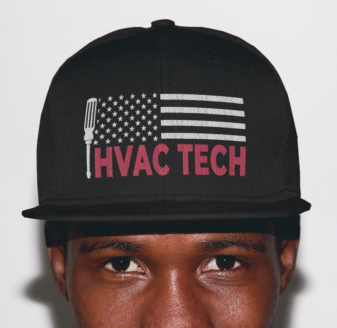 Hvac Tech Snapback Hat, Hvac Tech Cap, Hvac Techs Gift, Hvac Technician ...