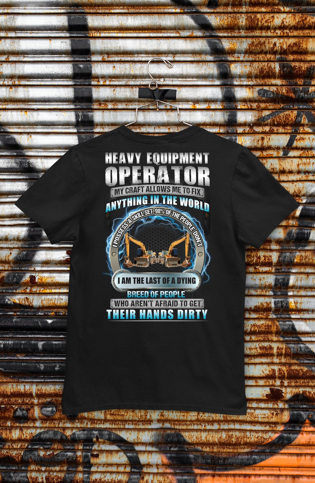 Proud Heavy Equipment Operator T-shirt, Heavy Equipment Operator Shirt ...