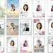 Personalised Funeral Order of Service / Laminated Memorial Cards ...