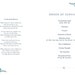 Personalised Funeral Order of Service & Laminated Memorial Cards Forget ...