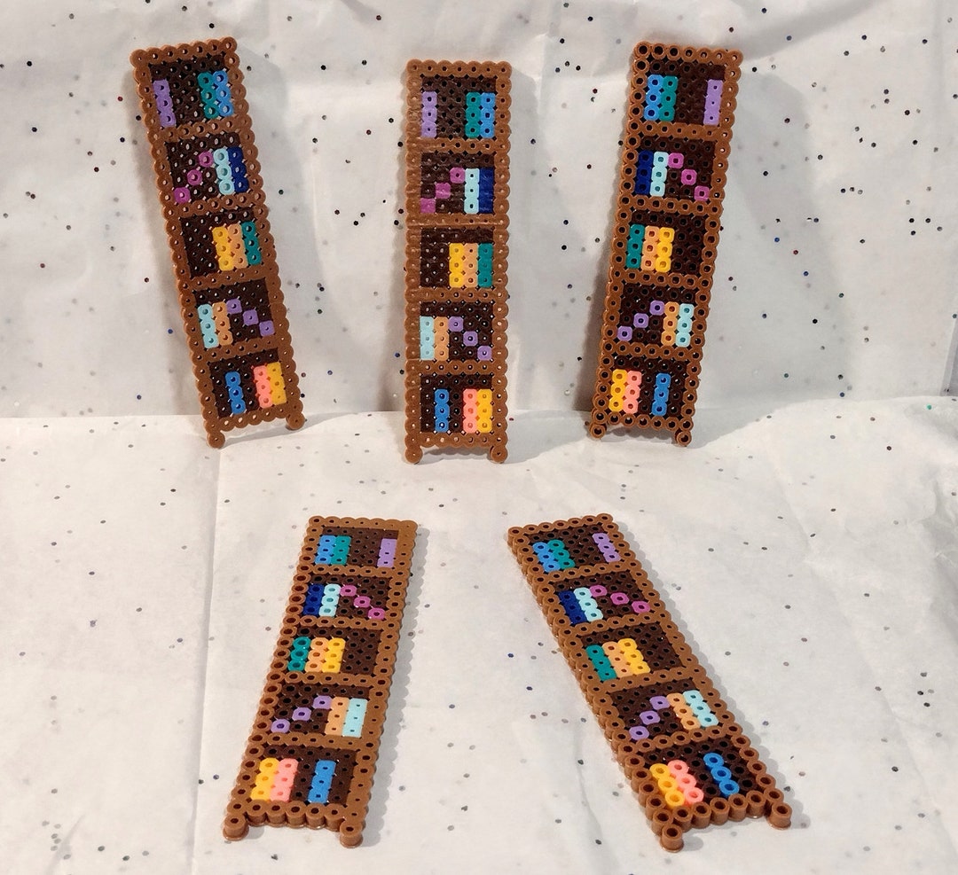 Bookshelf / Bookcase Bookmark / Pixel Art / Gifts for Readers - Etsy