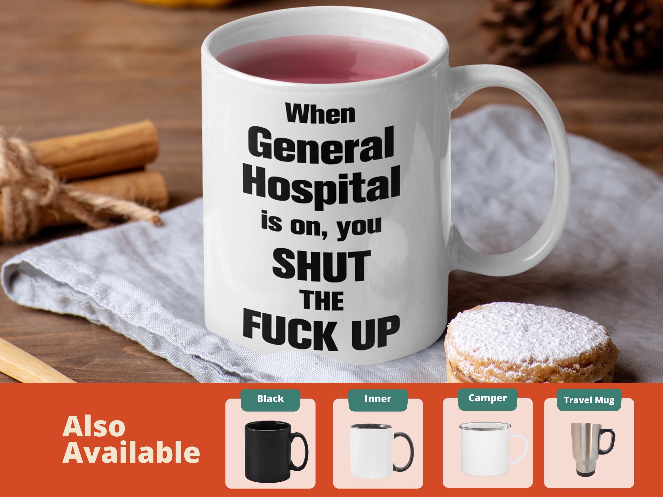 General Hospital Mug - Funny Hospital Coffee Cup - Gift for Doctor or ...