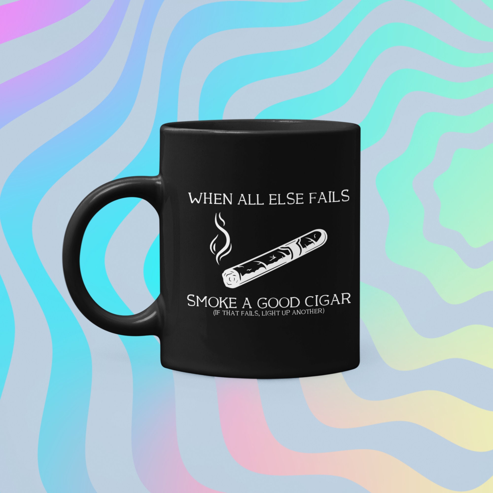 Cigar Mug Smoke a Good Cigar Gift for Cigar Loverpersonalized - Etsy