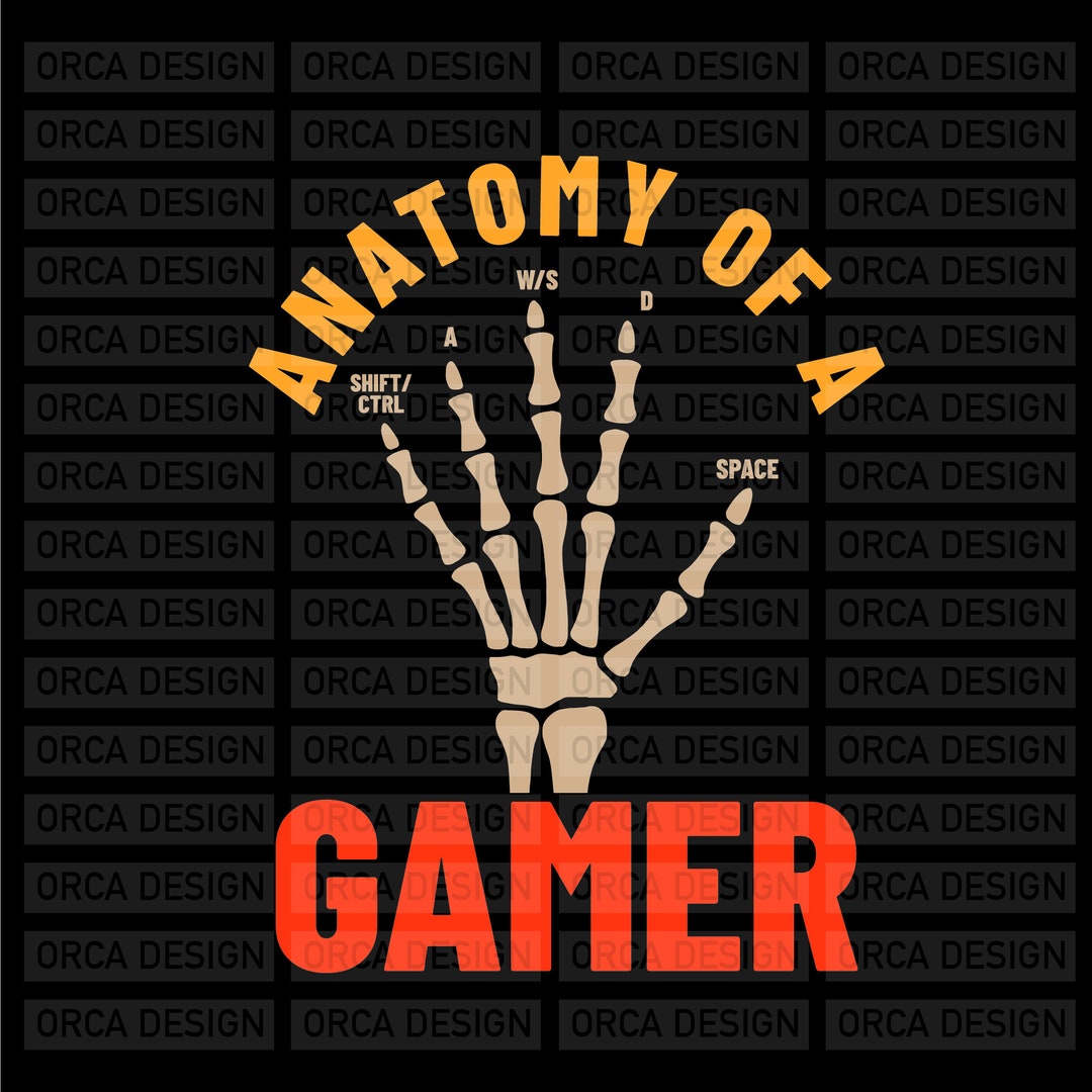 Anatomy of a Gamer Svg ,hello Fifth Grade 5th Grade Team Teachers Boys ...