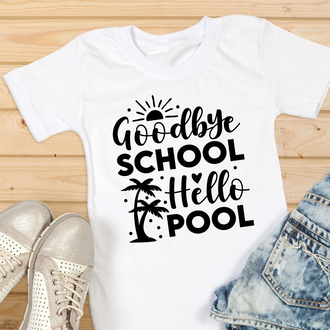 Goodbye School Hello Pool Svg,png,digital File - Etsy