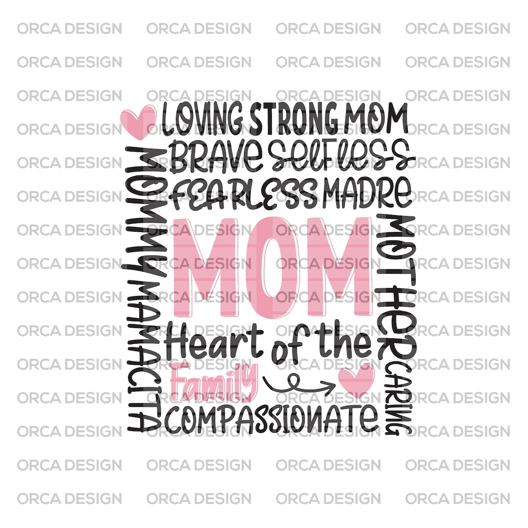 Mom Svg, Mom Subway Art Svg, Mothers Day Svg, Mom Life Svg, Mom Quote ...