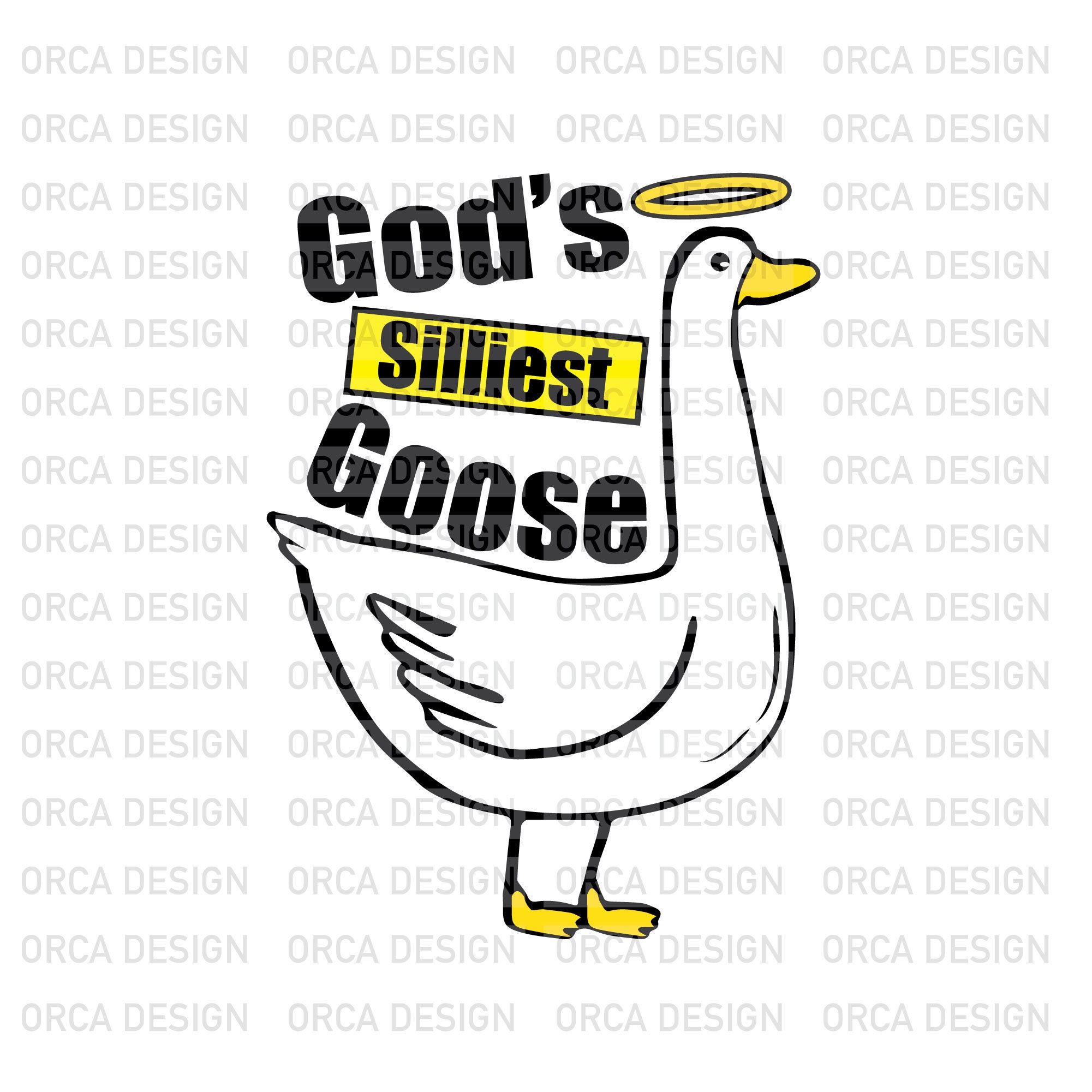 God's Silliest Goose Duck Lover Svg,png Digital File Download - Etsy