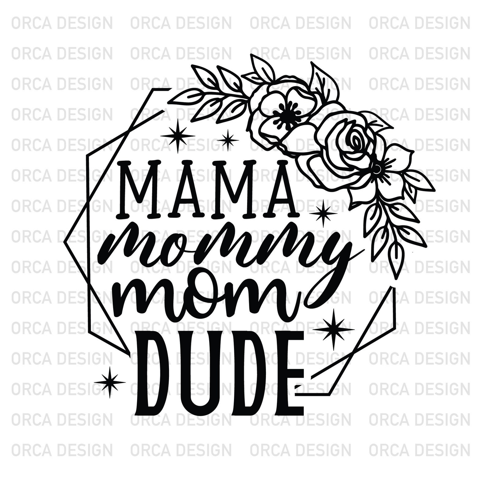 Mama Mommy Mom Dude Svg Dude Svg Mom Life Svg Mom Svg - Etsy