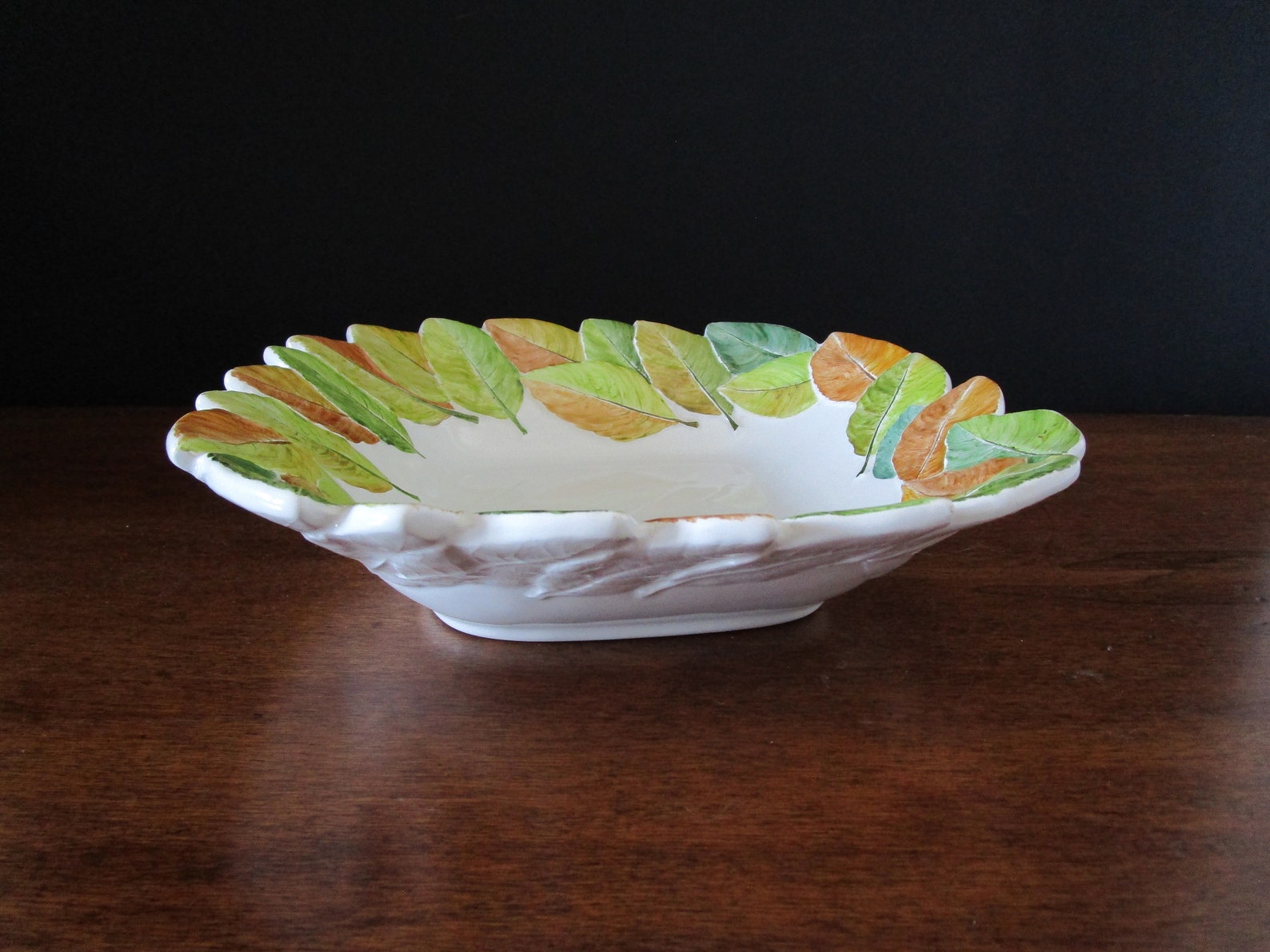 Hand-painted "este Ceramics" Centerpiece, Made in Italy, Custom ...