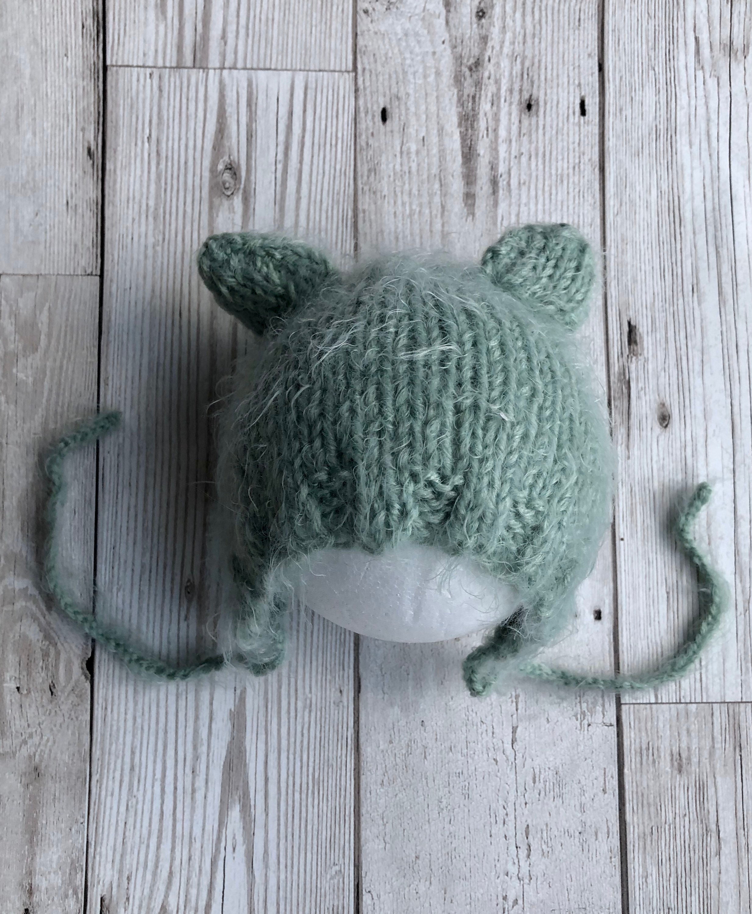 Fluffy Teddy Bear Bonnet Newborn Photoshoot | Etsy Denmark