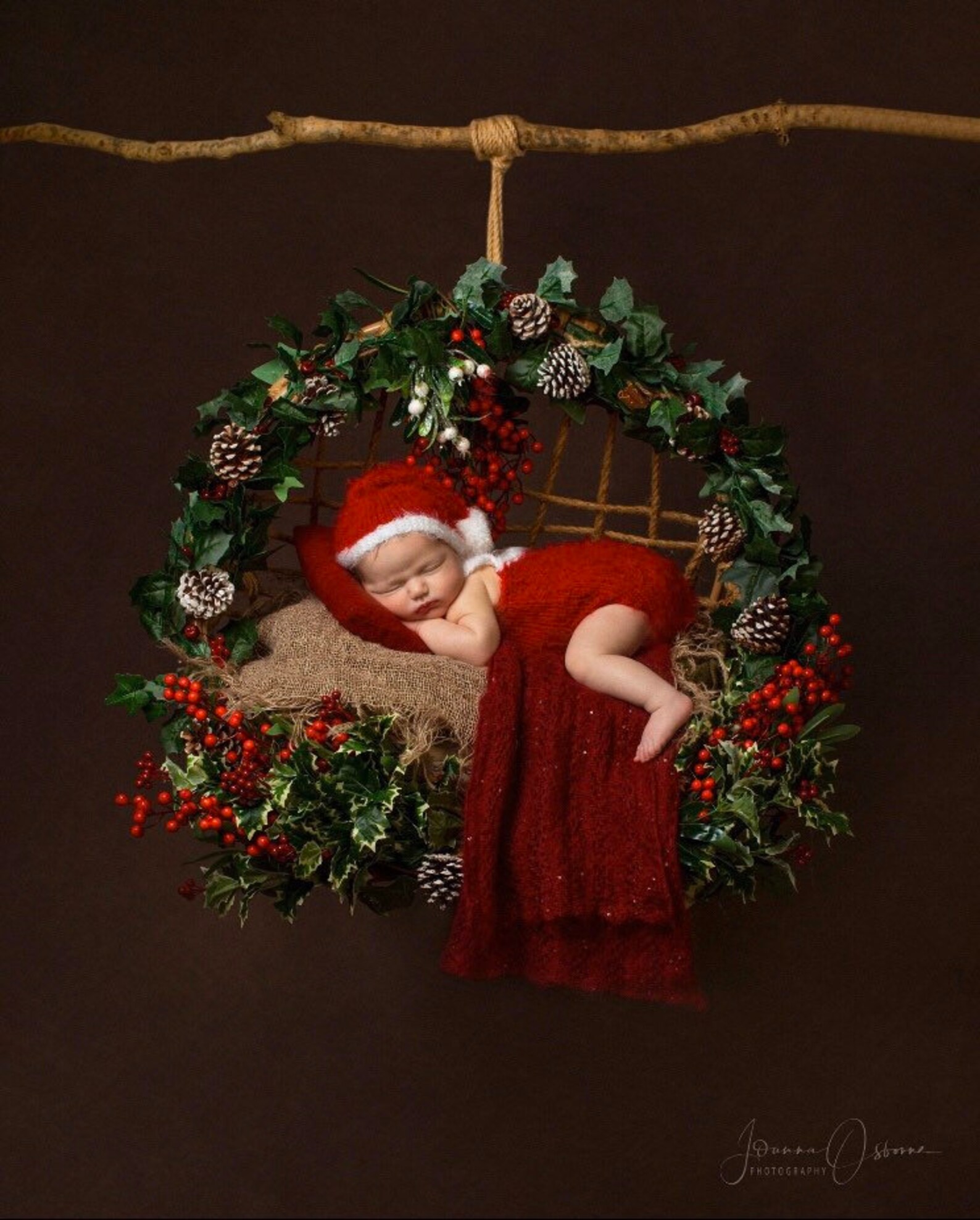 Fluffy Romper and Santa Hat Newborn Sitter 6-9 Months - Etsy