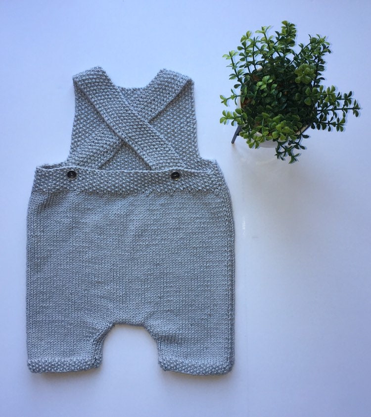 Grey Baby Dungarees, Beautifully Simple - Etsy