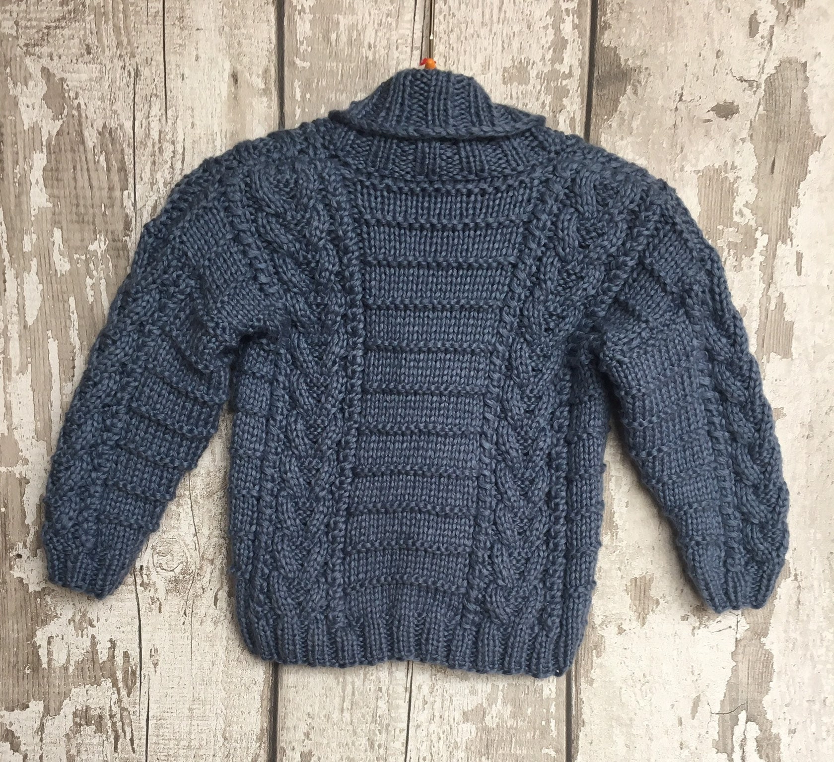 Cable Detail Cardigan,soft Baby Boy Girl , Wooden Toggles, Hand Knitted ...